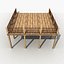 terrace modeled 3d model