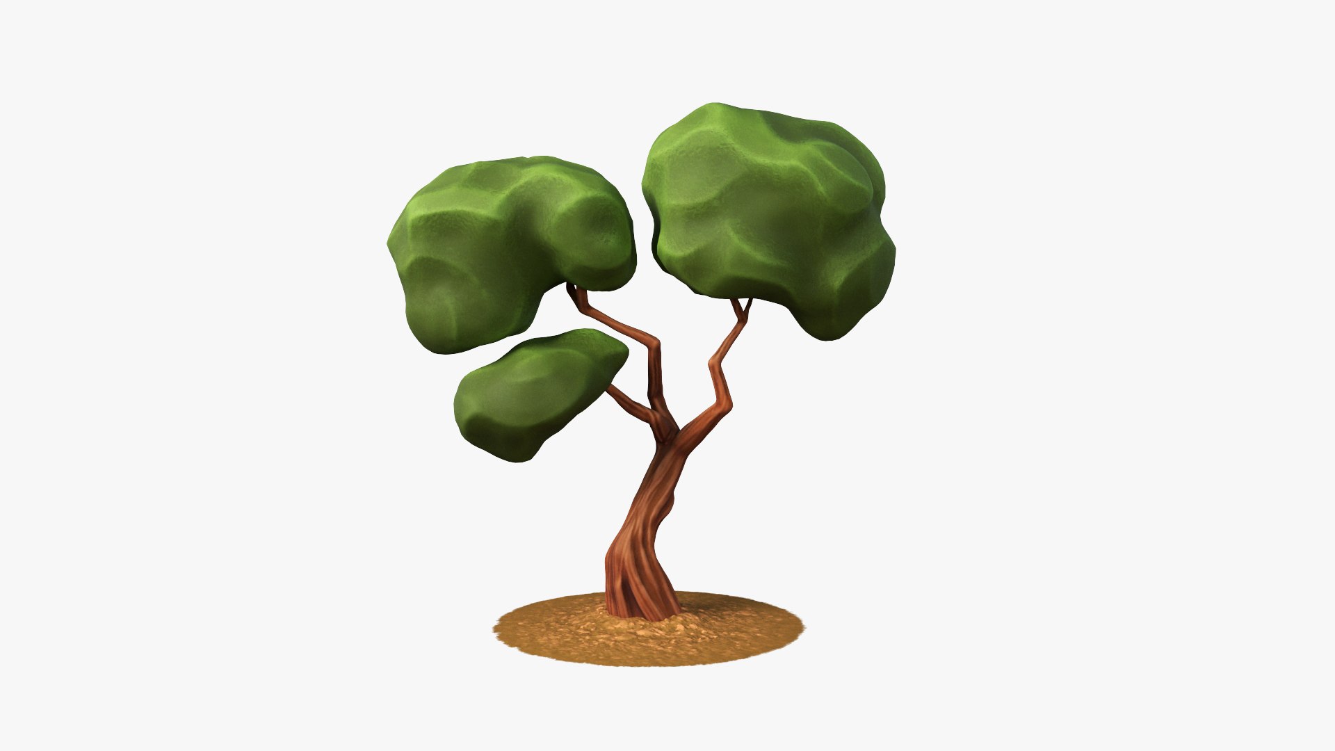 Stylized Tree V1 3D - TurboSquid 2037361