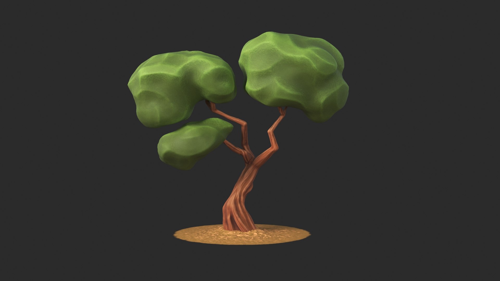 Stylized Tree V1 3D - TurboSquid 2037361