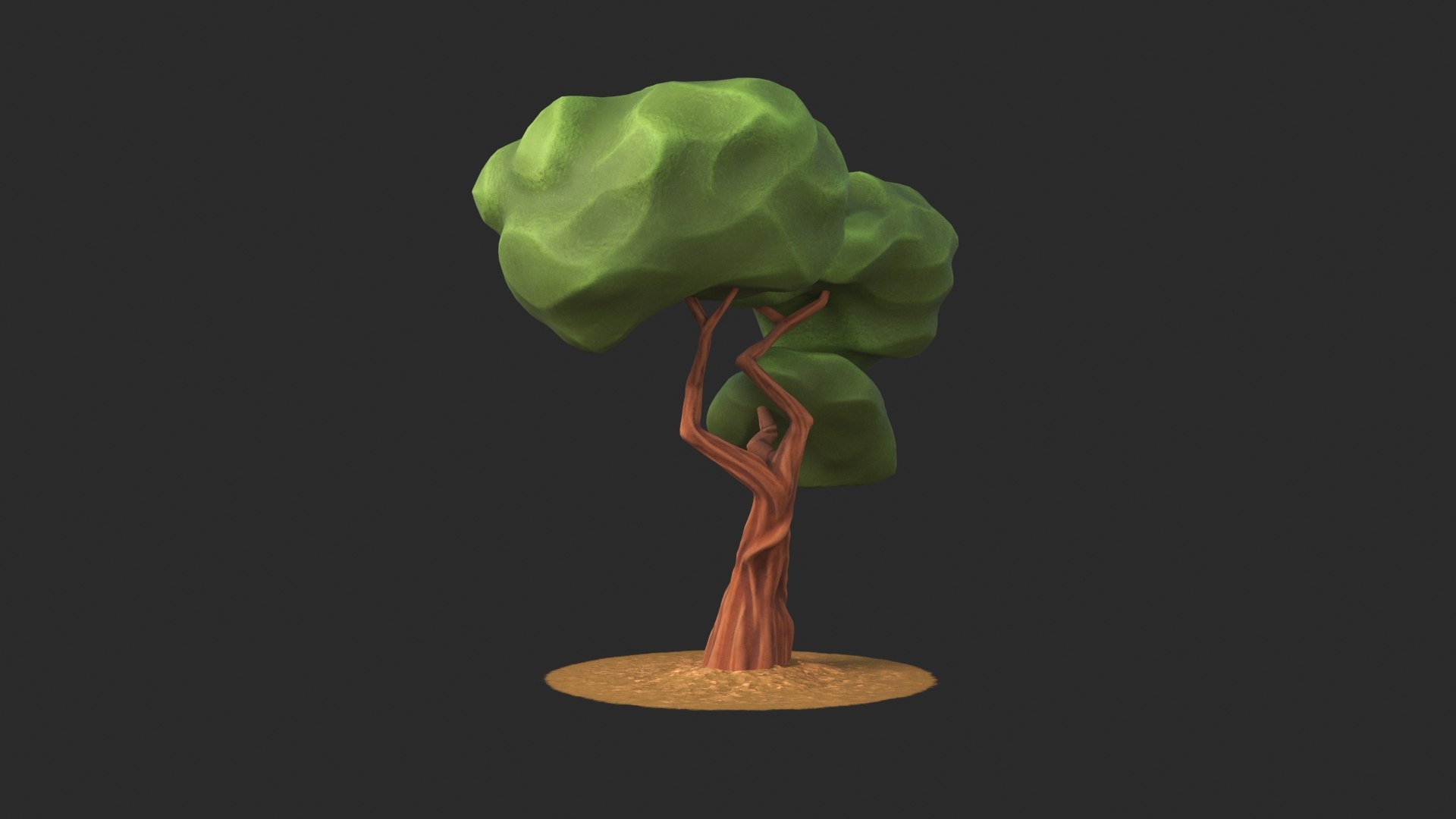 Stylized Tree V1 3D - TurboSquid 2037361