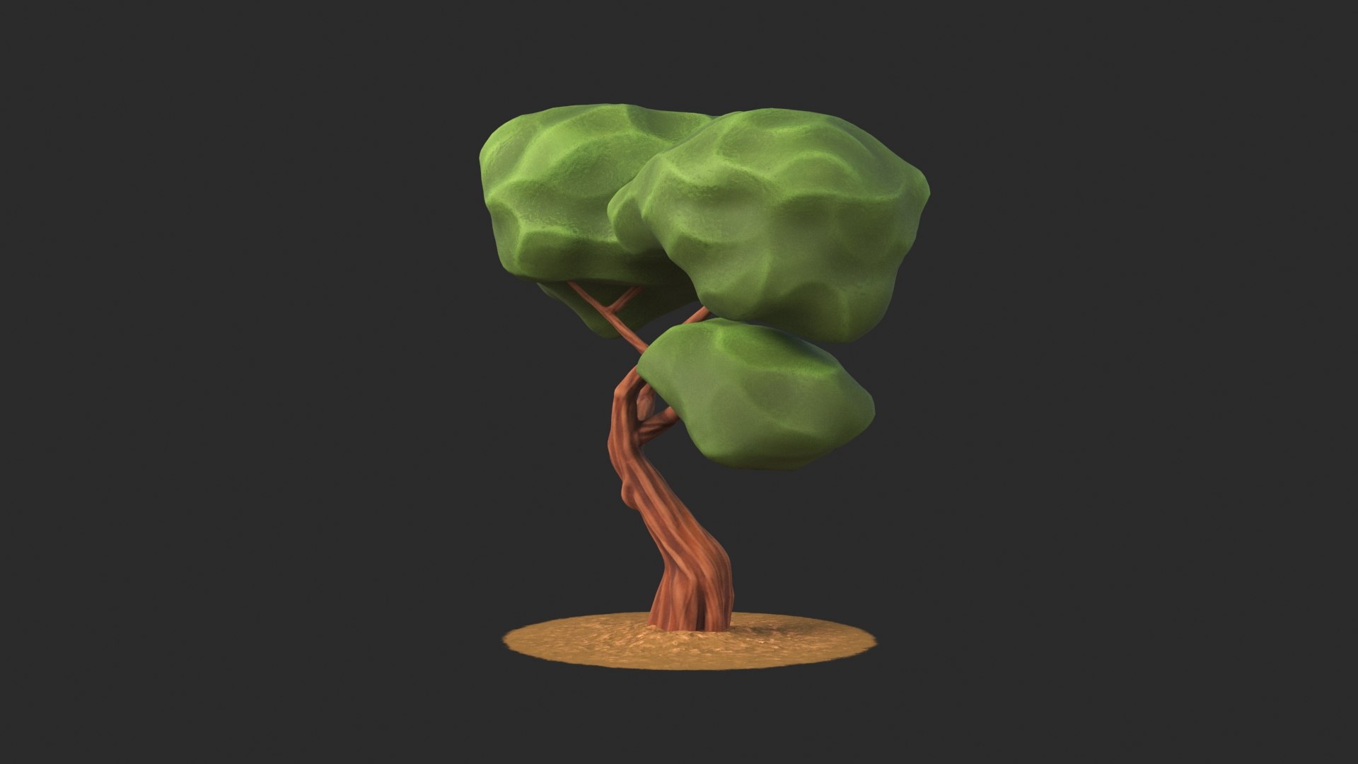 Stylized Tree V1 3D - TurboSquid 2037361