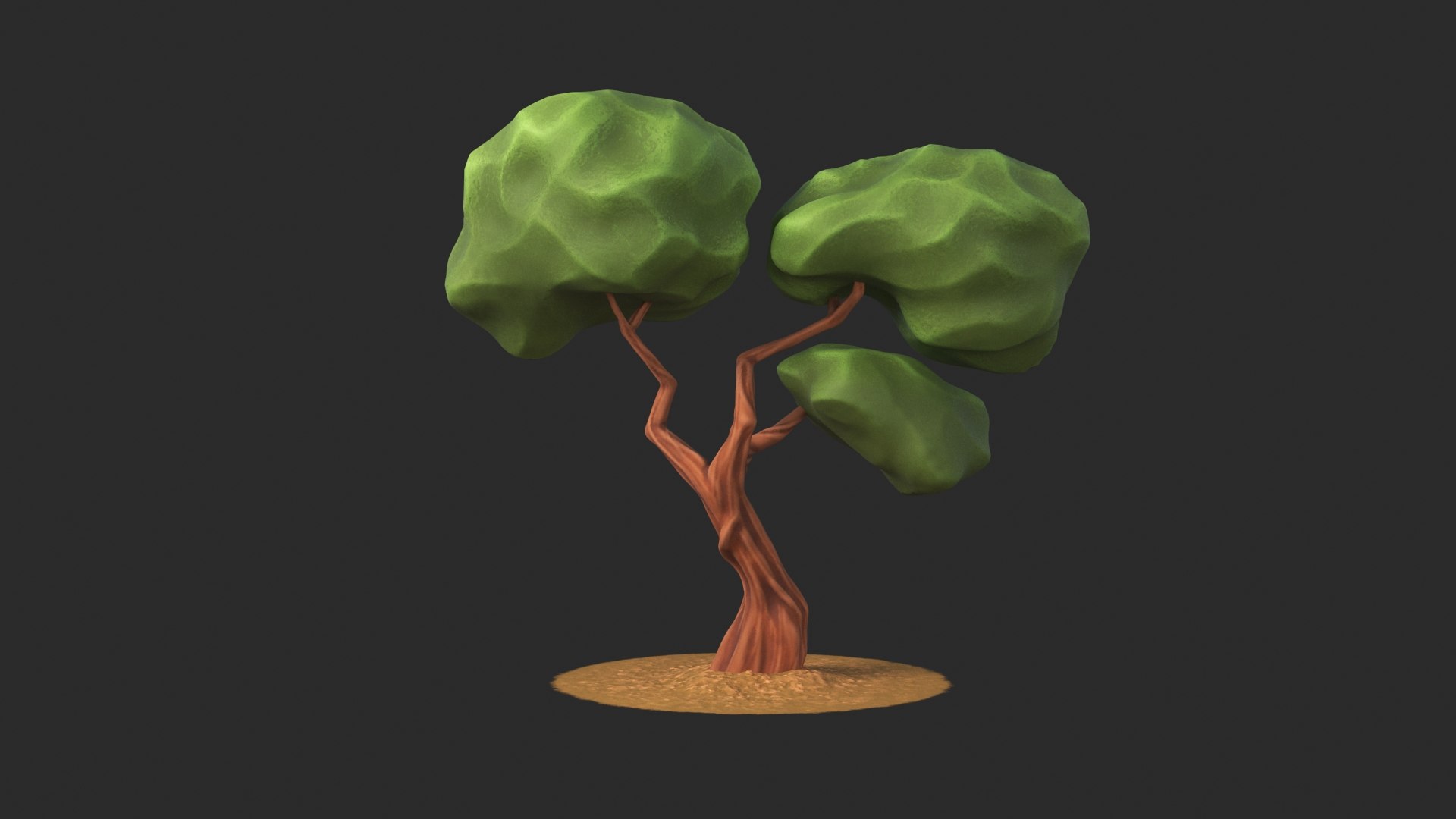 Stylized Tree V1 3D - TurboSquid 2037361