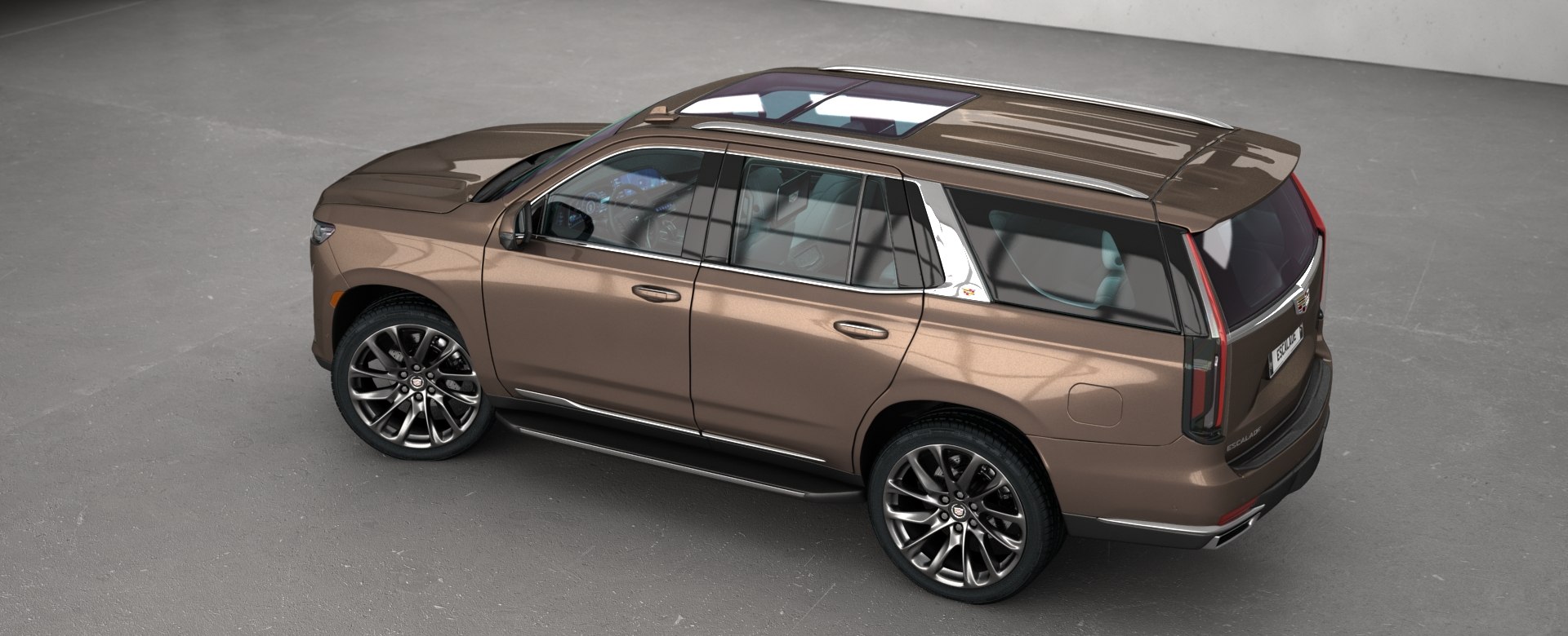 Realistic cadillac escalade 2021 3D model - TurboSquid 1580333