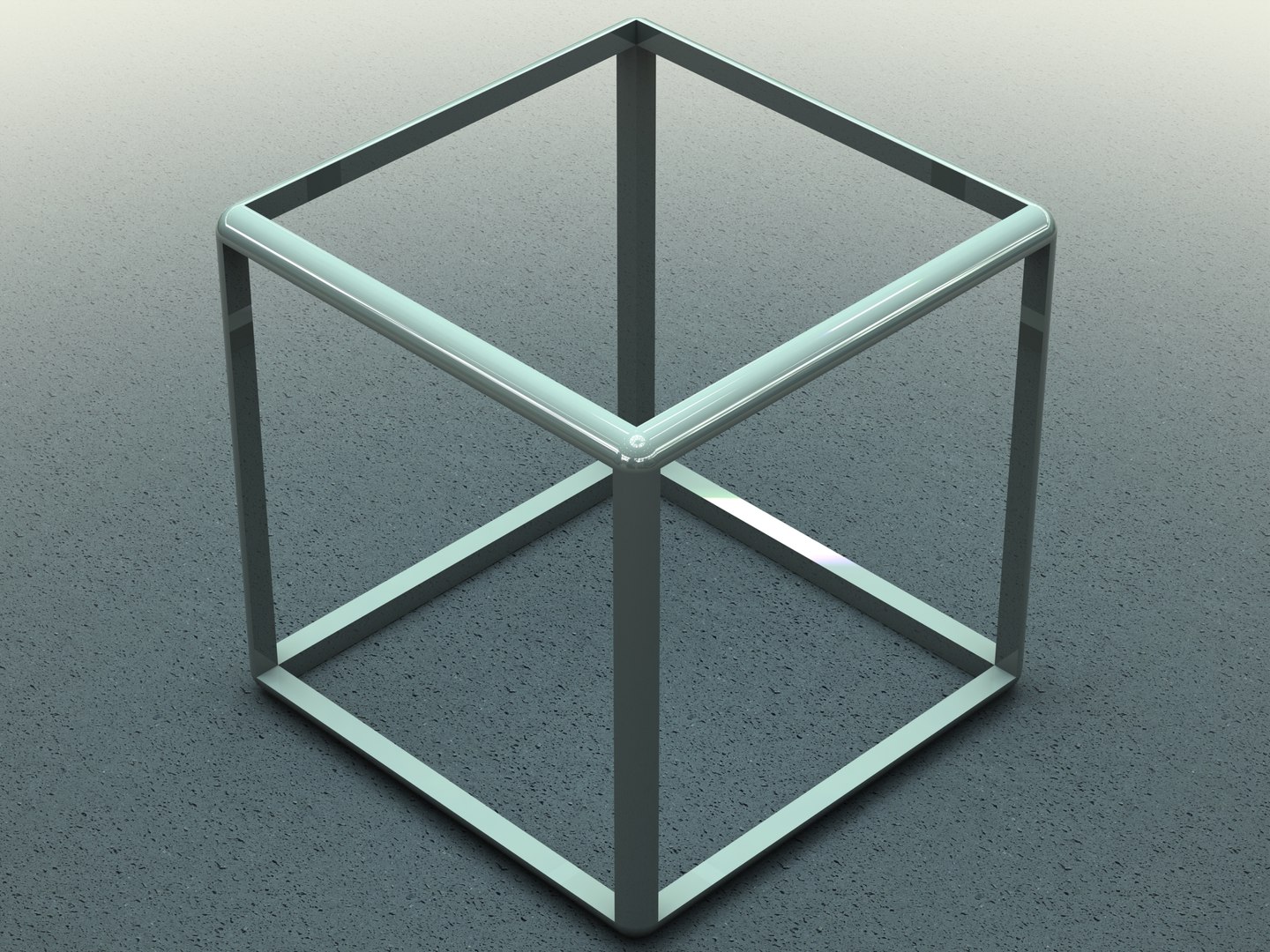 Wireframe Shape Cube 3D Model - TurboSquid 2176110