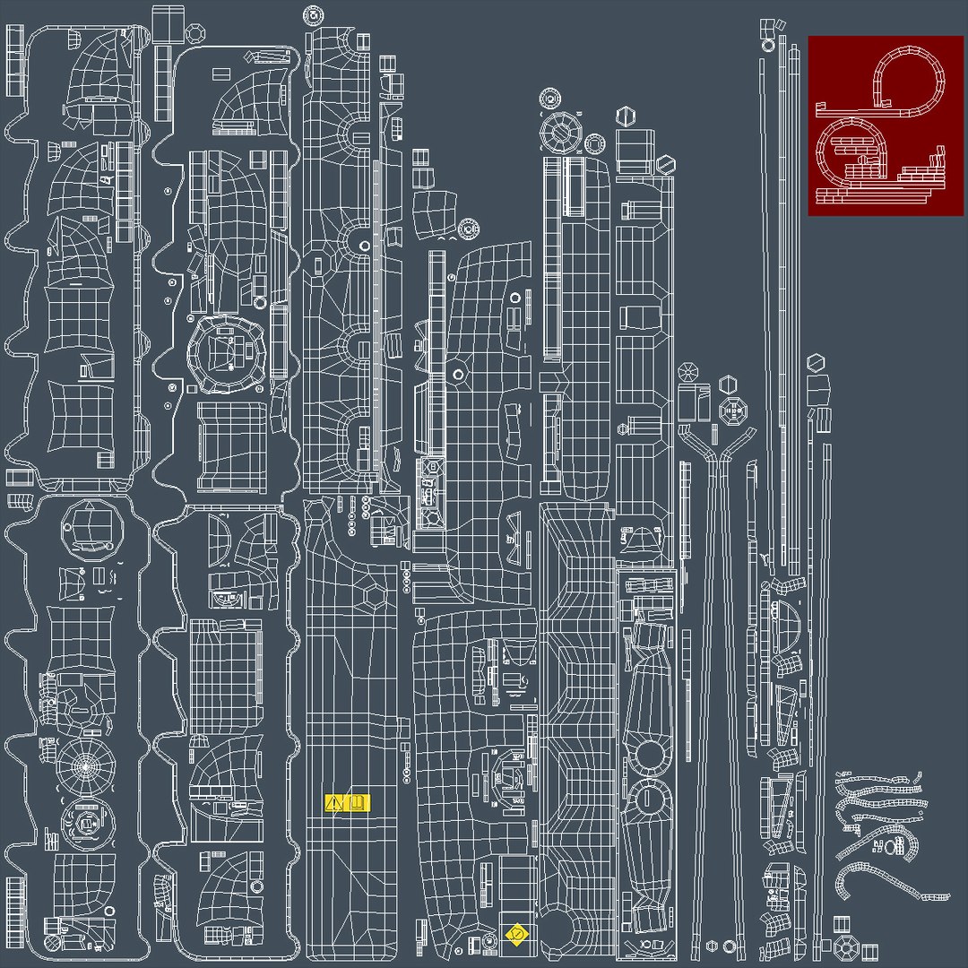 3D marine diesel saildrive engine - TurboSquid 1400903