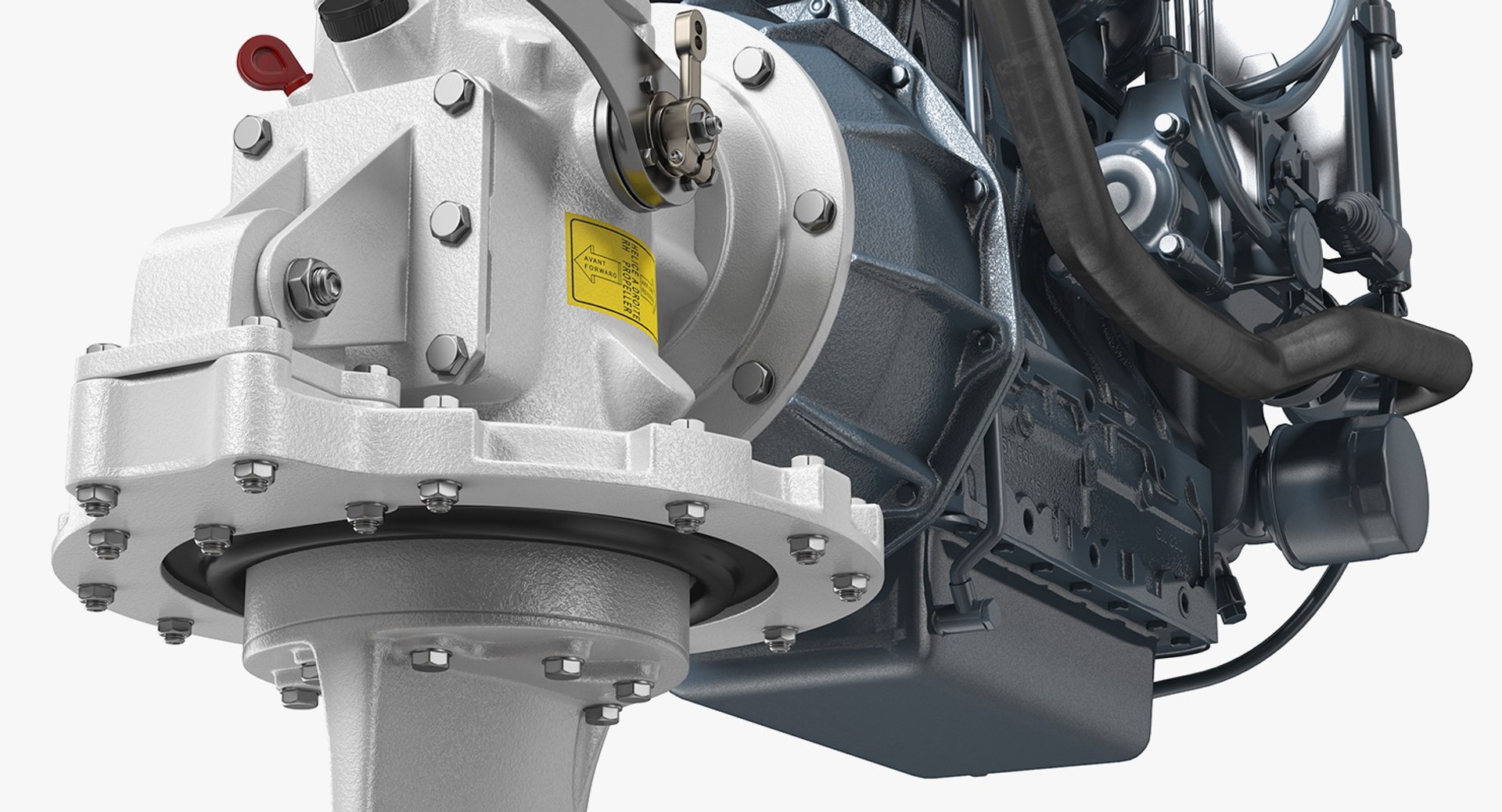 3D Marine Diesel Saildrive Engine - TurboSquid 1400903