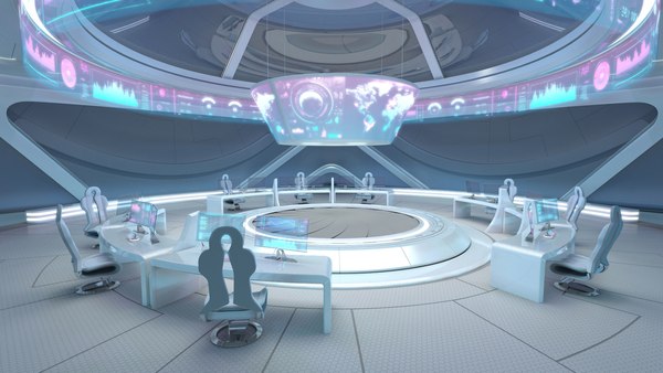 Control Room 3D Models for Download | TurboSquid