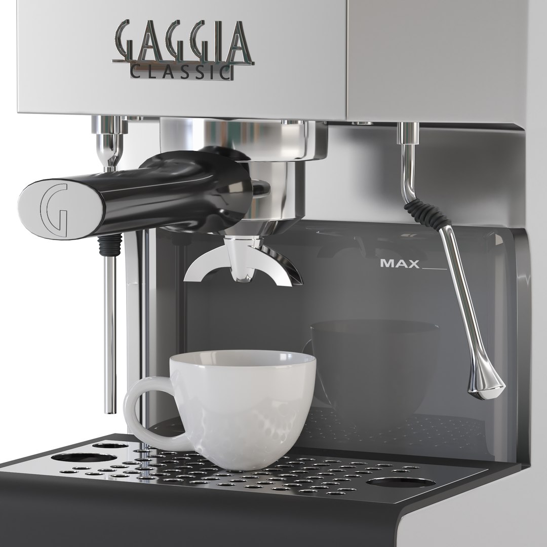 3D Gaggia Classic Pro Espresso Model - TurboSquid 1960458