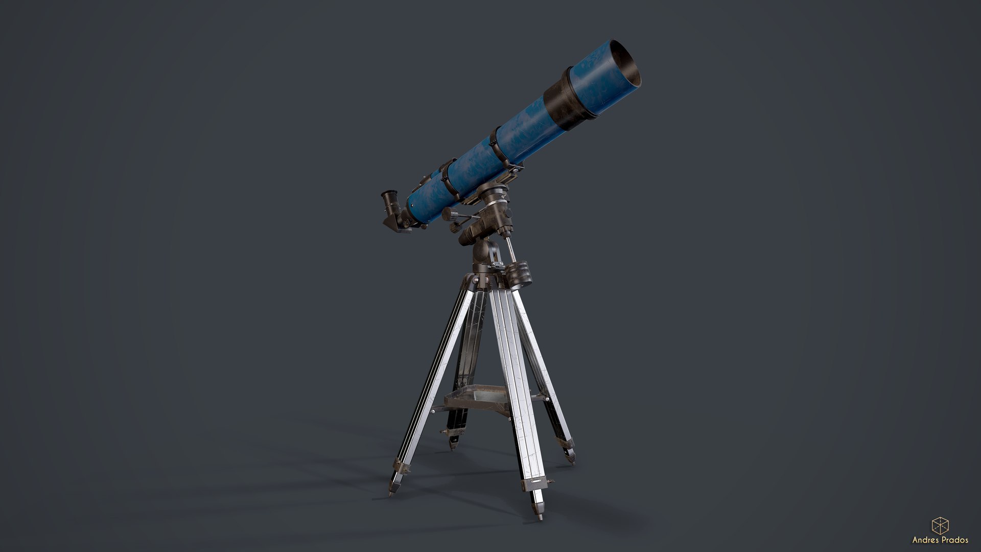3D Model Telescope Asset - TurboSquid 1609065