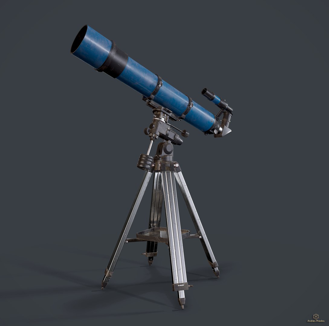 3D Model Telescope Asset - TurboSquid 1609065
