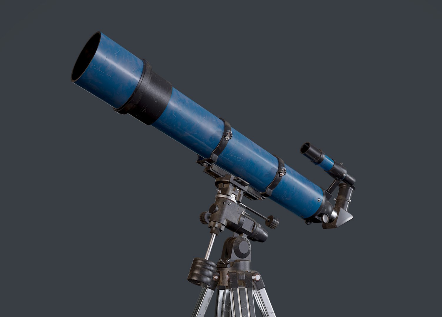 3D Model Telescope Asset - TurboSquid 1609065