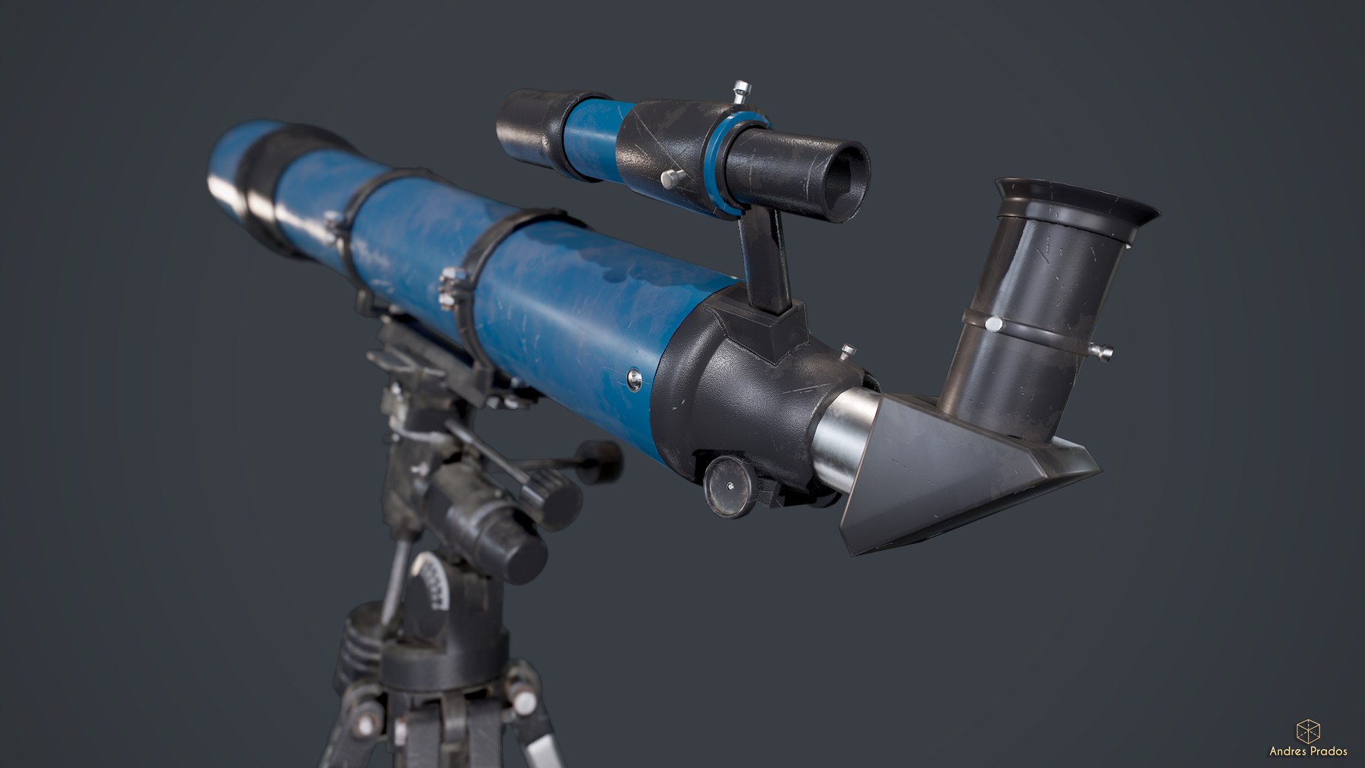 3D Model Telescope Asset - TurboSquid 1609065