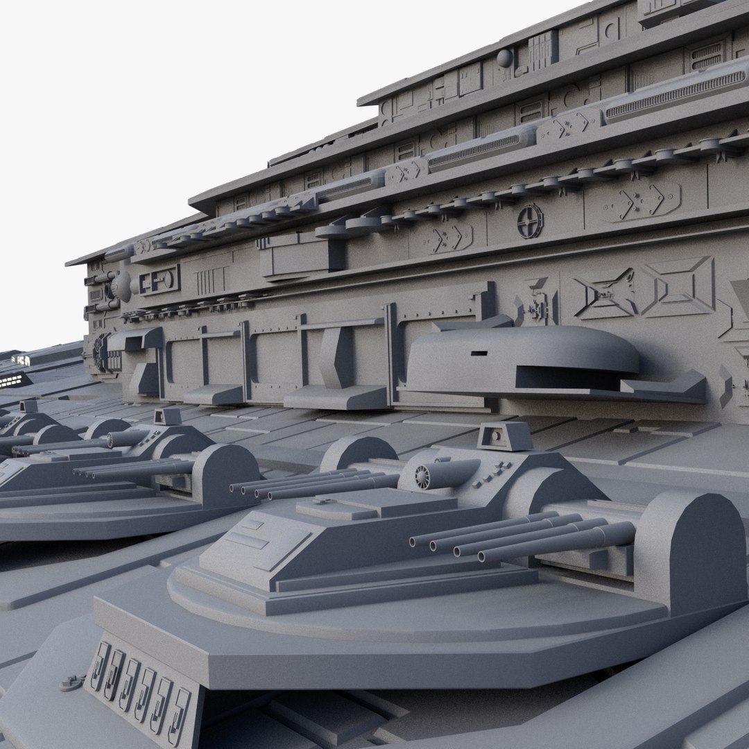 Star Destroyer 3d Obj