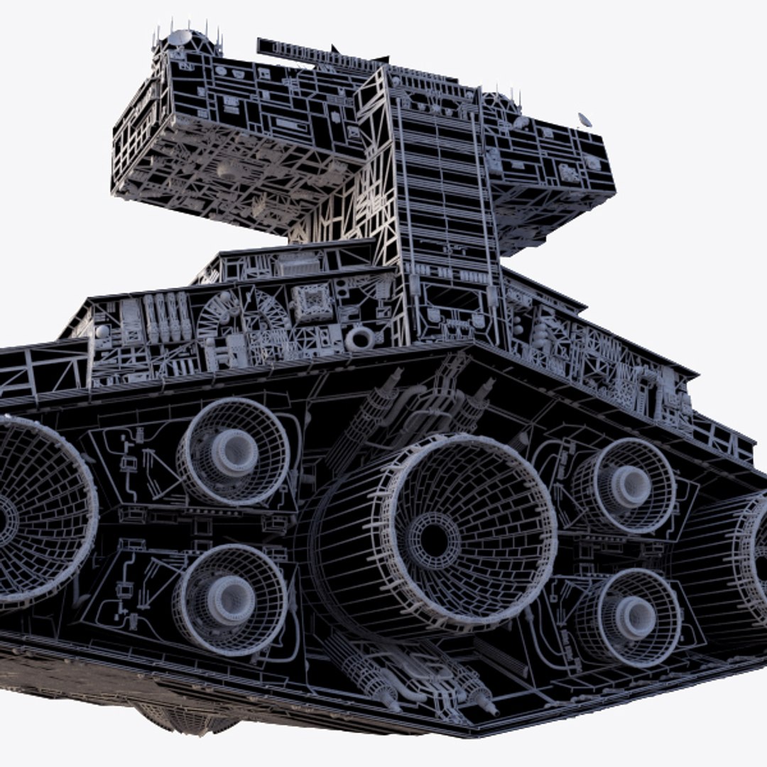 Star Destroyer 3d Obj