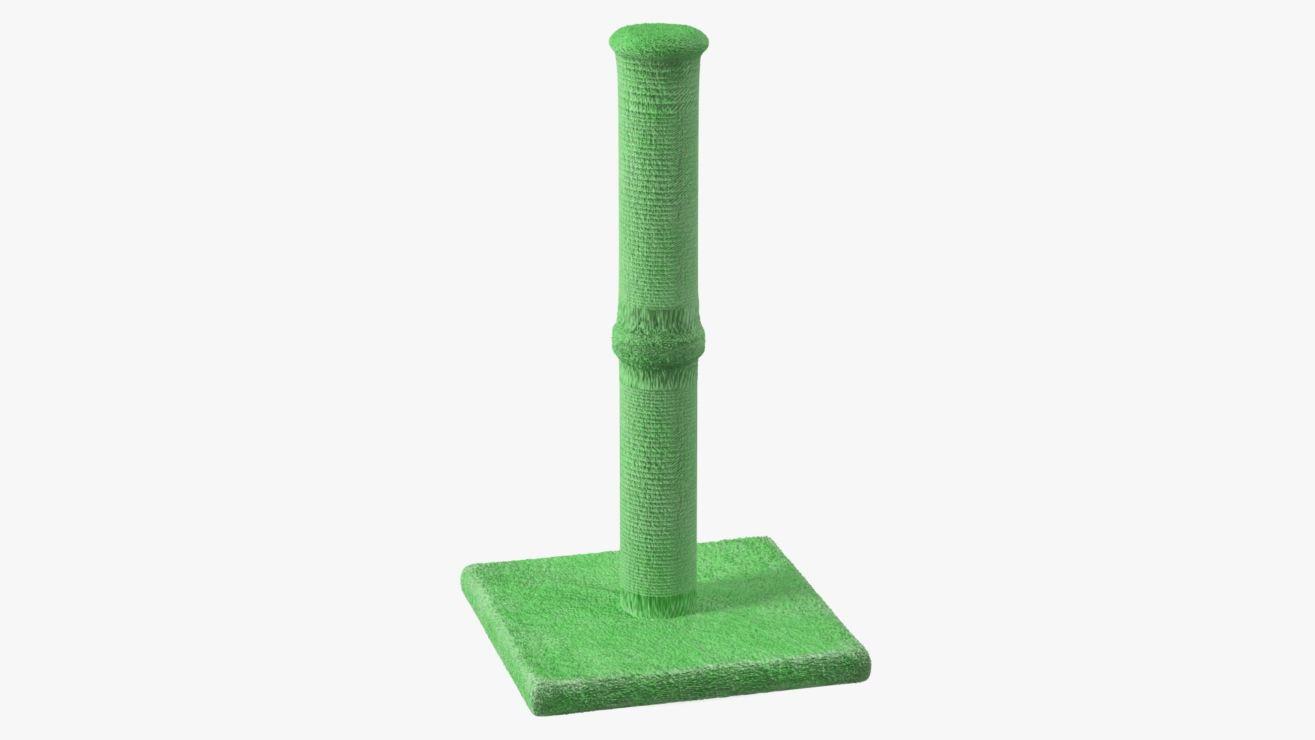 3D Cat Scratching Post Green - TurboSquid 1793842