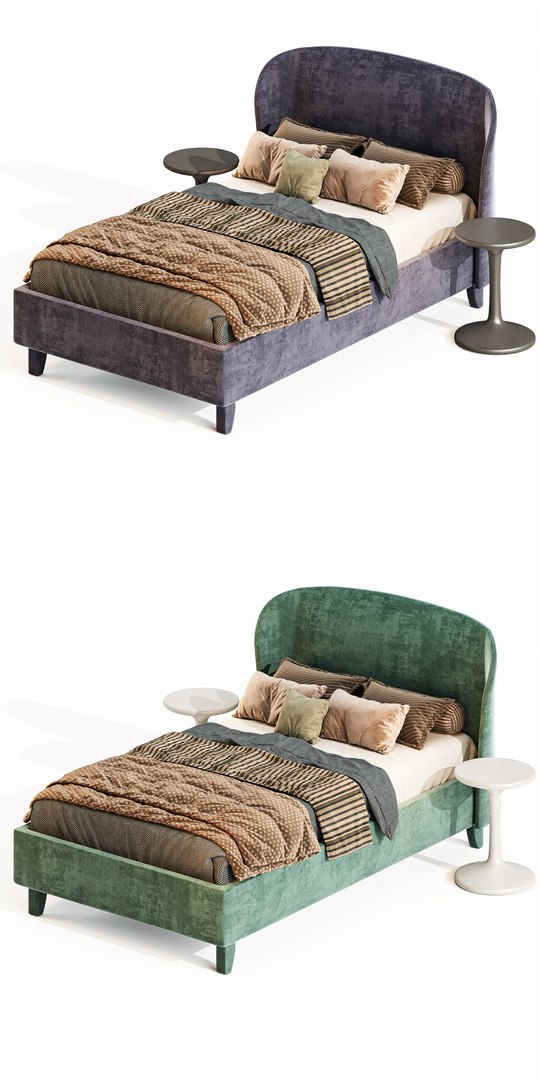 SINGLE BED CARNABY Model - TurboSquid 2014482