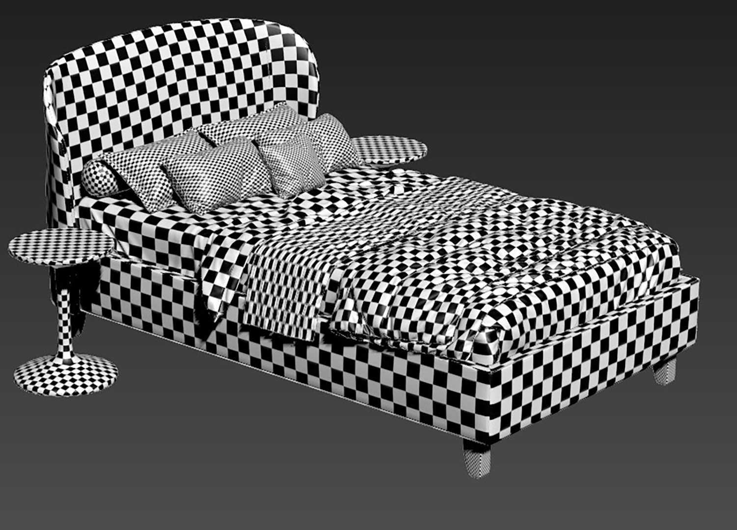 SINGLE BED CARNABY Model - TurboSquid 2014482