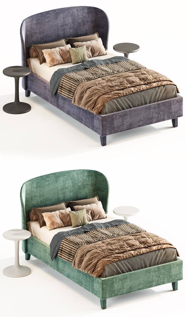 SINGLE BED CARNABY Model - TurboSquid 2014482