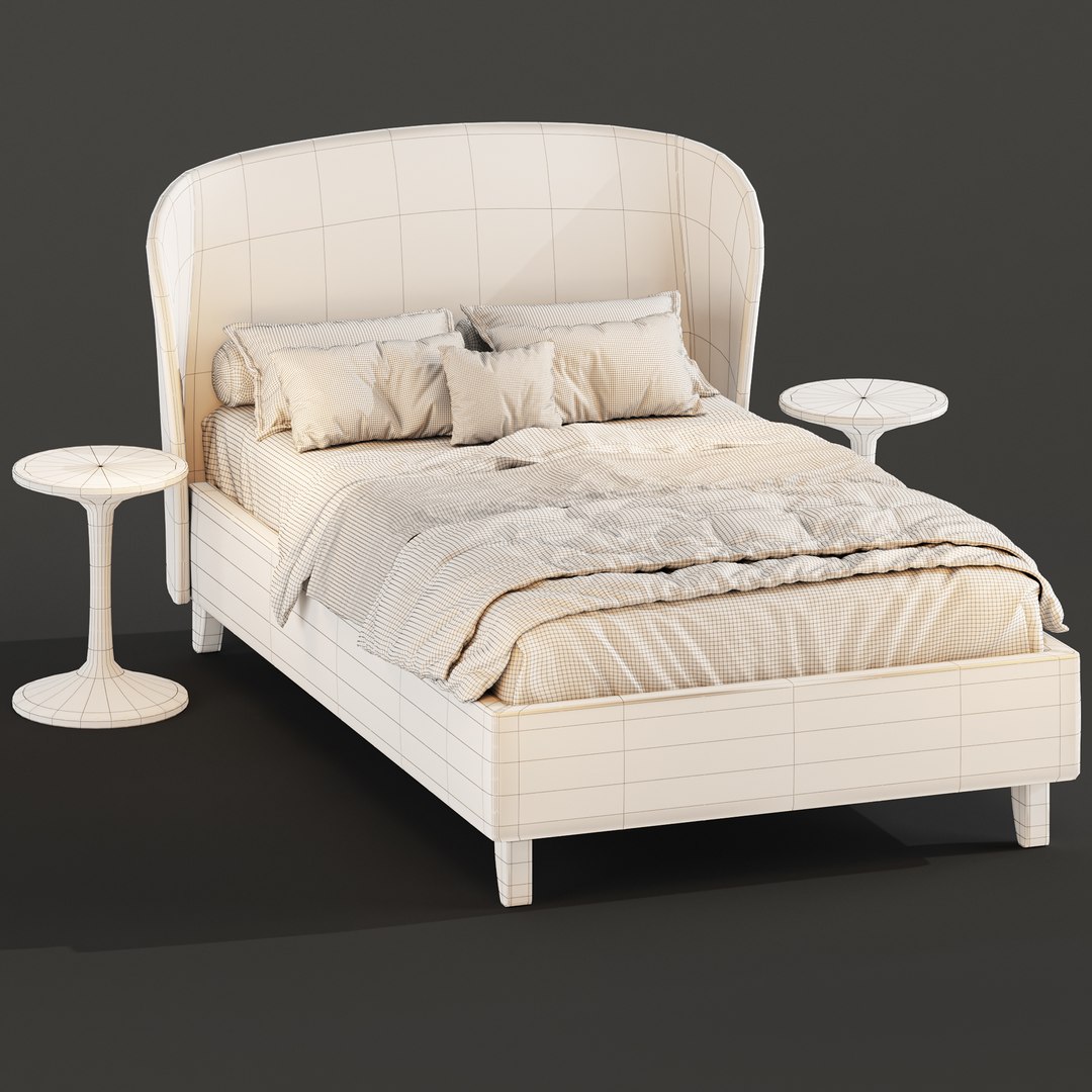 SINGLE BED CARNABY Model - TurboSquid 2014482