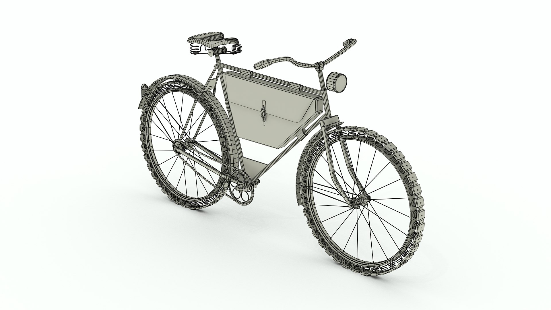 3D Wwi Military Bike - TurboSquid 1474494