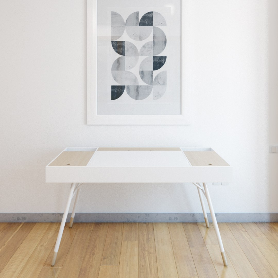 Table Morse Study 3d Model