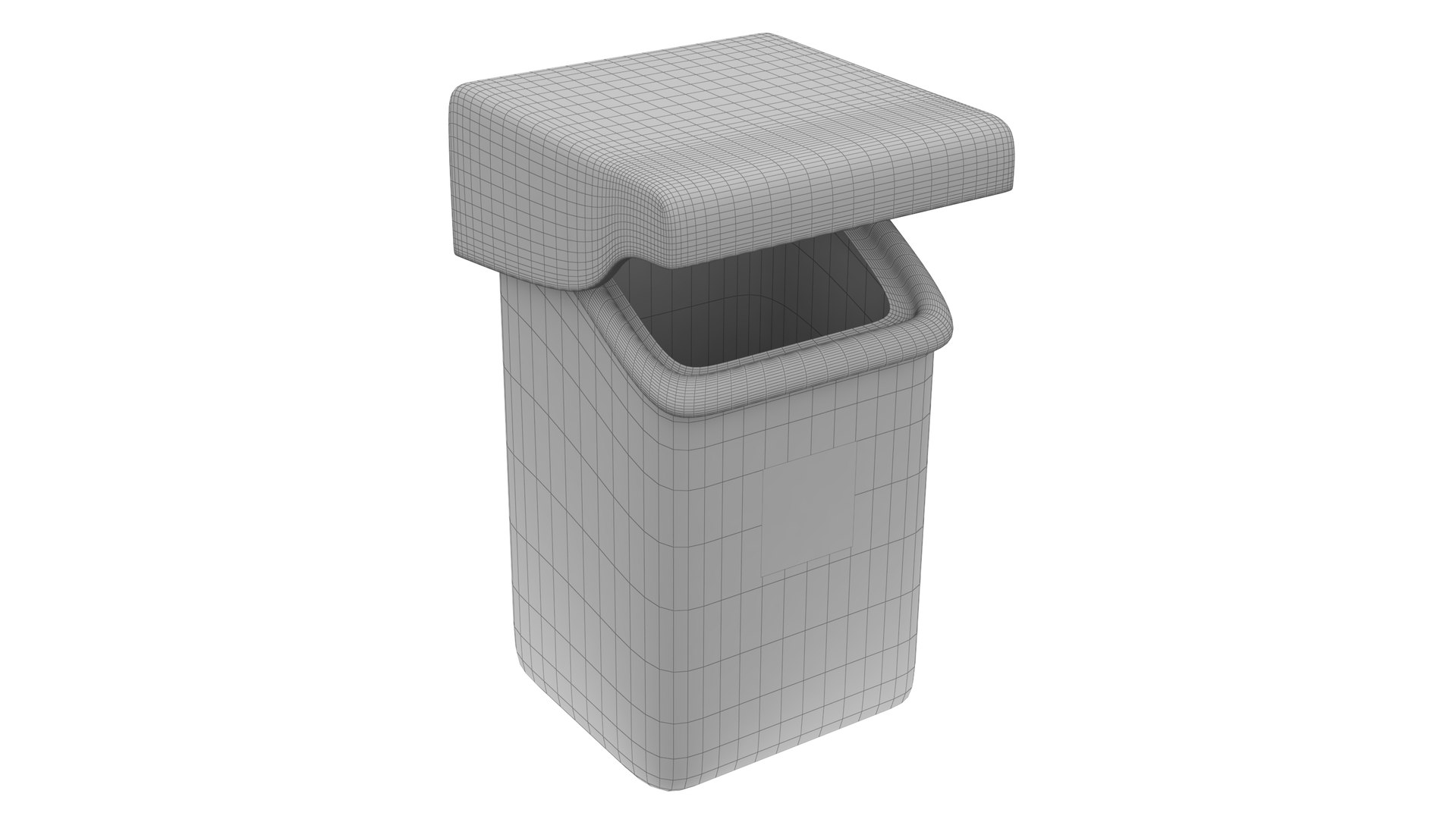 Trash Can III 3D Model - TurboSquid 2159506