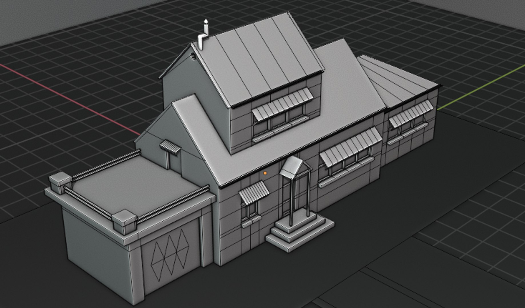 3D Oggy House Render - TurboSquid 1590410