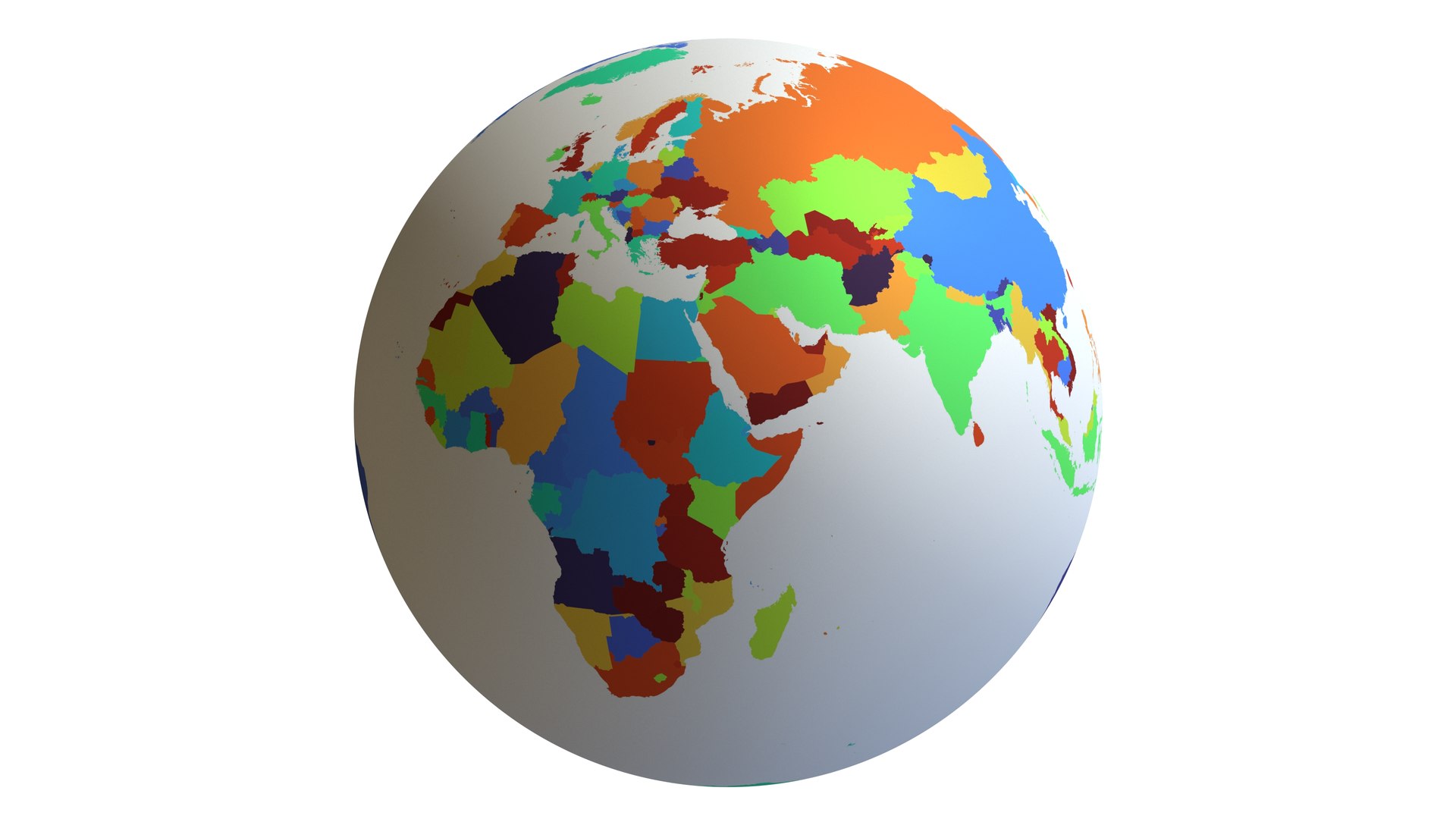 3D Earth Countries 3D Globe Model - TurboSquid 2347386