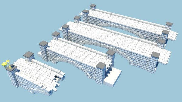 3d max pont neuf bridge