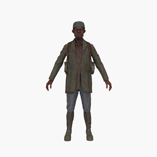 3D Fisher Models | TurboSquid