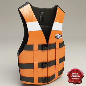Life Vest 3D Models for Download | TurboSquid