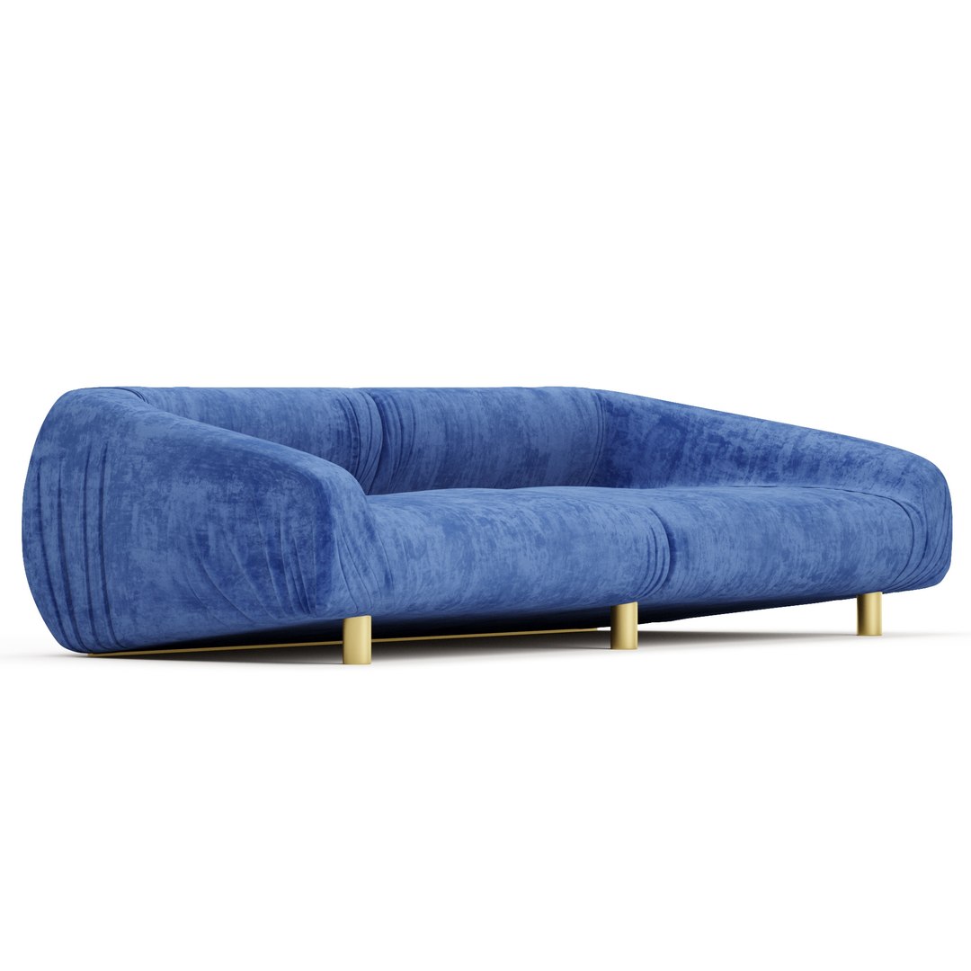 Baxter Fold Sofa 3D Model - TurboSquid 2111525