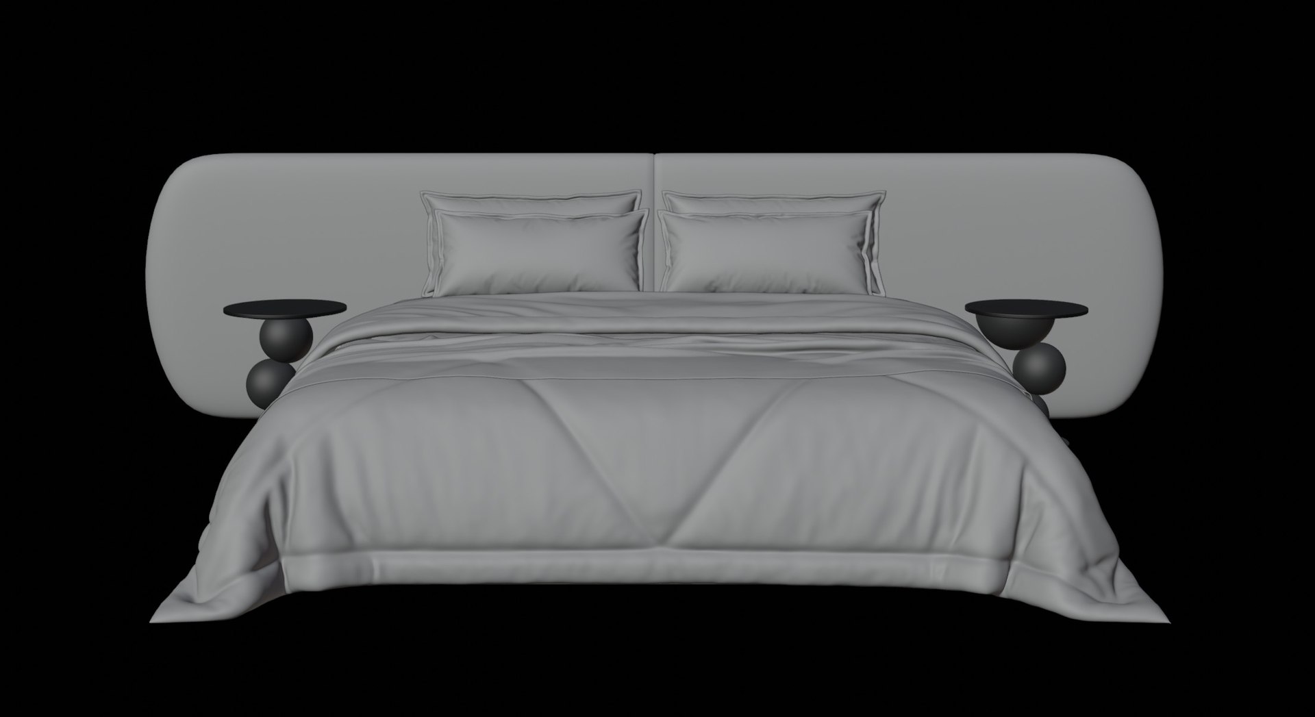 3D Bed Malbina - TurboSquid 2252609