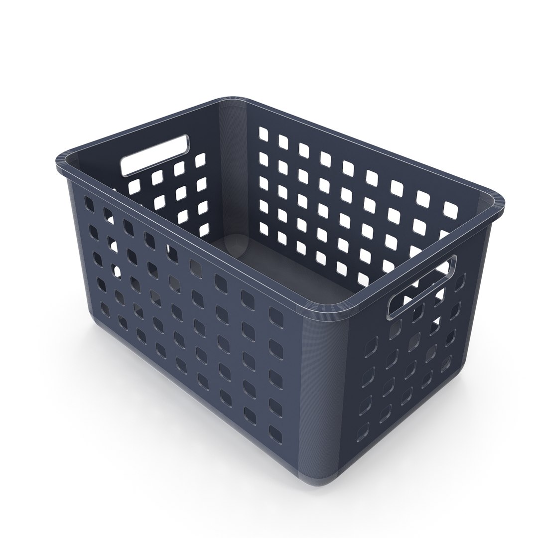 Plastic Basket 3D Model - TurboSquid 1960907