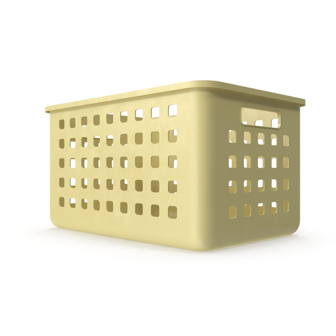 Plastic Basket 3D Model - TurboSquid 1960907