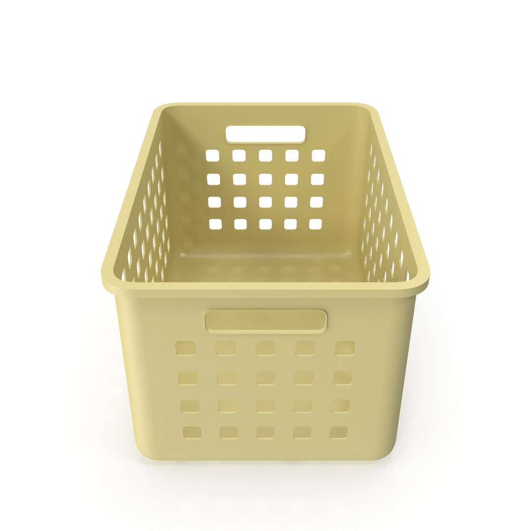 Plastic Basket 3D Model - TurboSquid 1960907