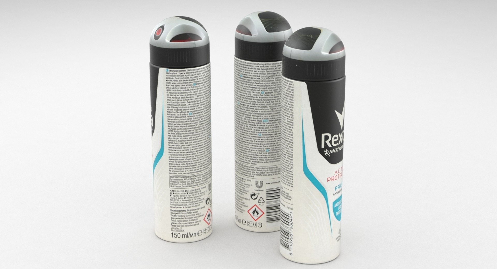 Rexona 3D Model - TurboSquid 1284935