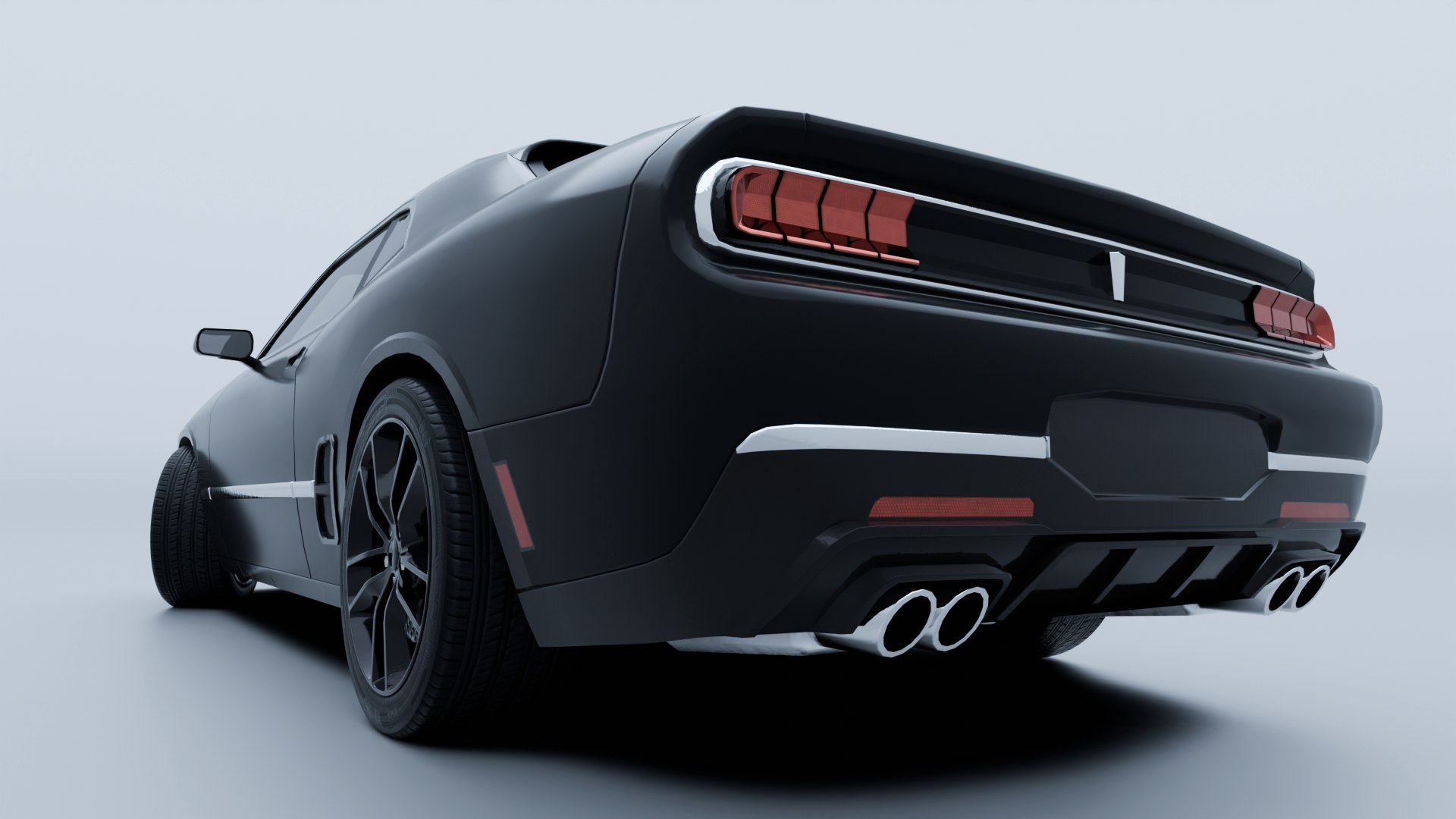 Muscle Car 1 3D - TurboSquid 2268521