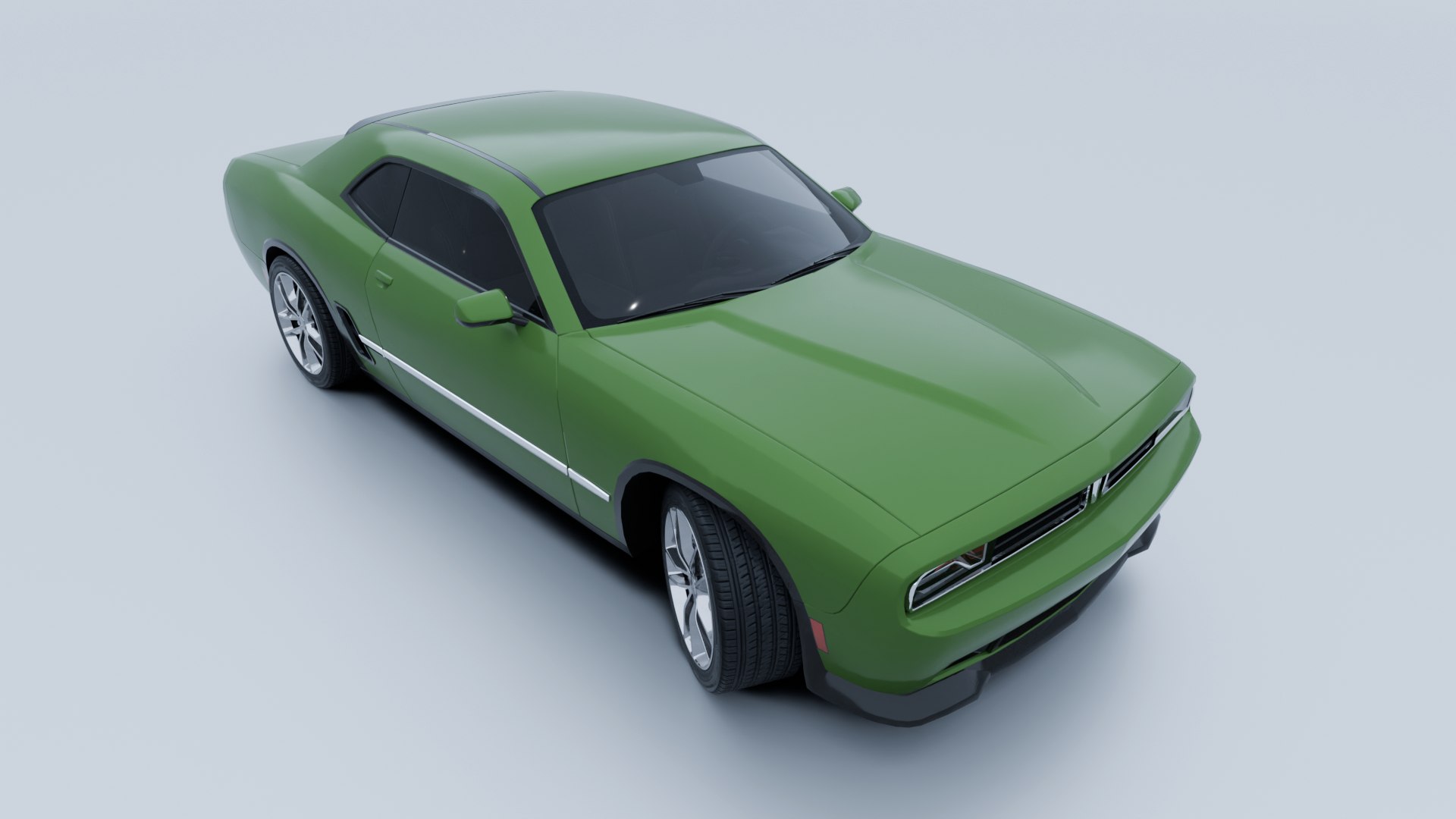 Muscle Car 1 3D - TurboSquid 2268521