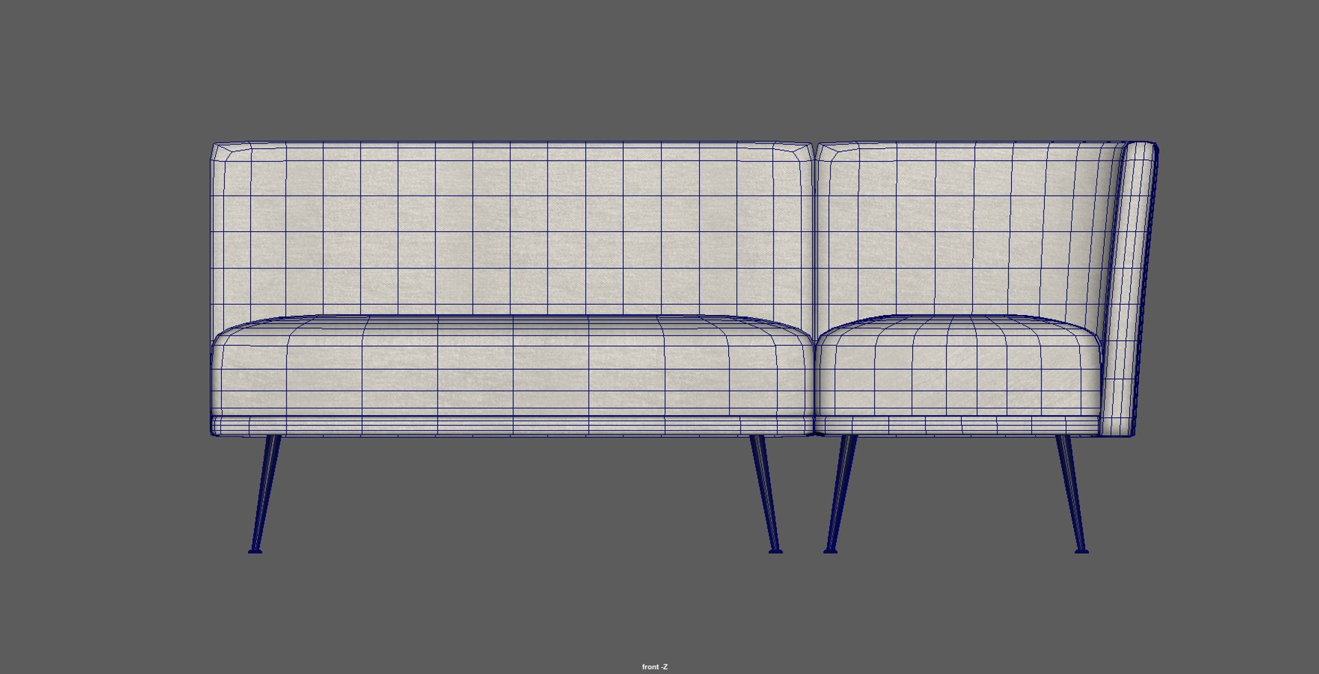 3D Modern Modular Sofa - TurboSquid 2368943