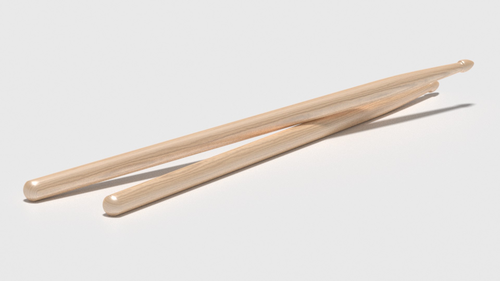 3D Model Drumsticks - TurboSquid 1478574
