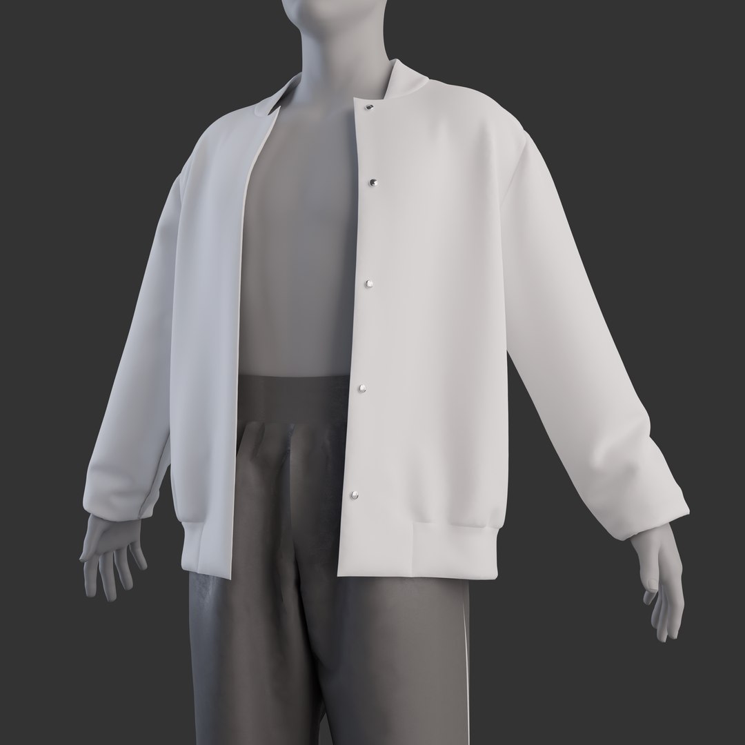Bomber Jacket 3D Model - TurboSquid 1933300