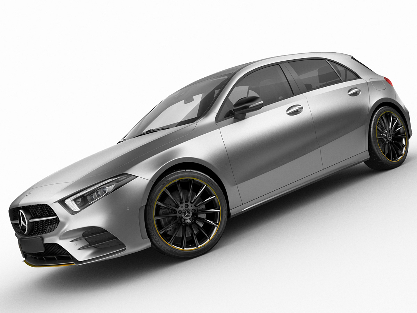 Mercedes a-class amg model - TurboSquid 1258902