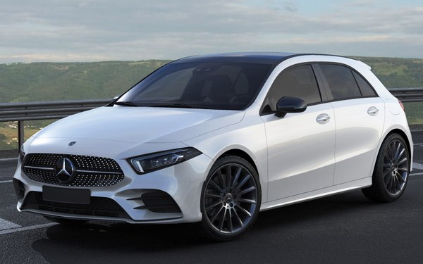 Mercedes a-class amg model - TurboSquid 1258902