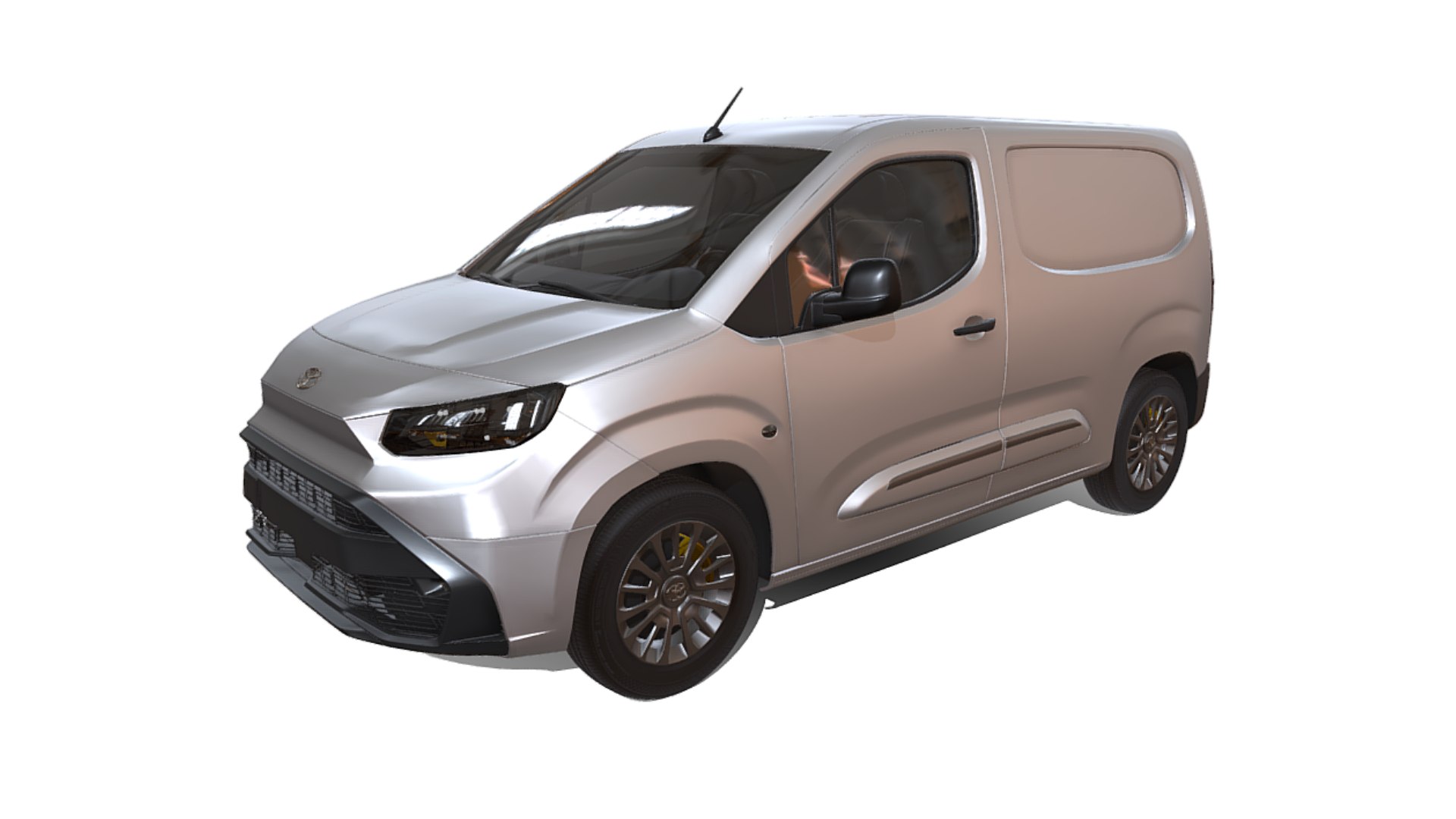 Toyota Pro Ace City Van Electric 3D Model - TurboSquid 2332395