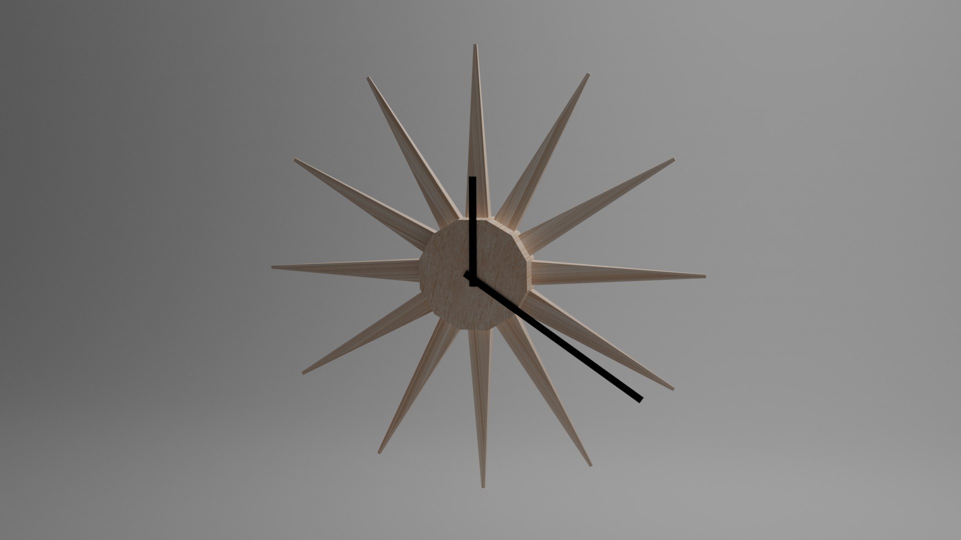 3D Modern Wall Clock 3D model - TurboSquid 1736300