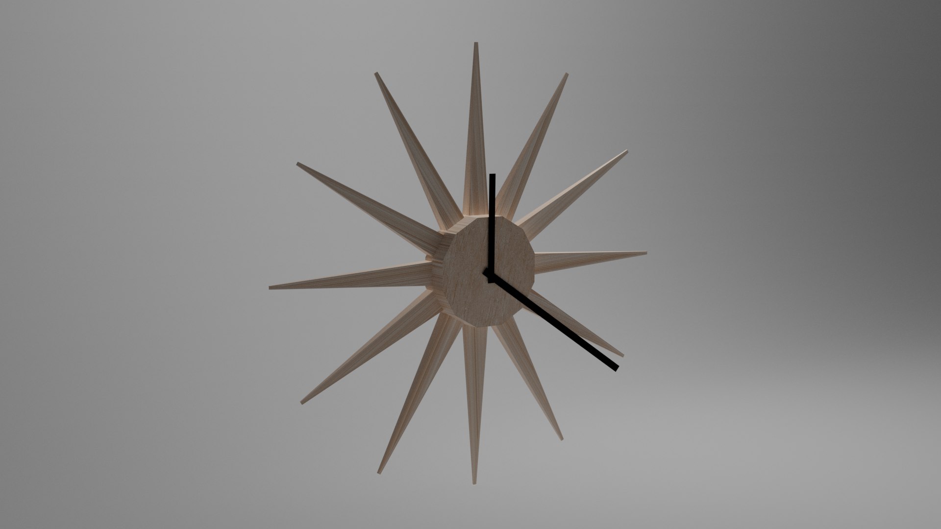 3D Modern Wall Clock 3D model - TurboSquid 1736300