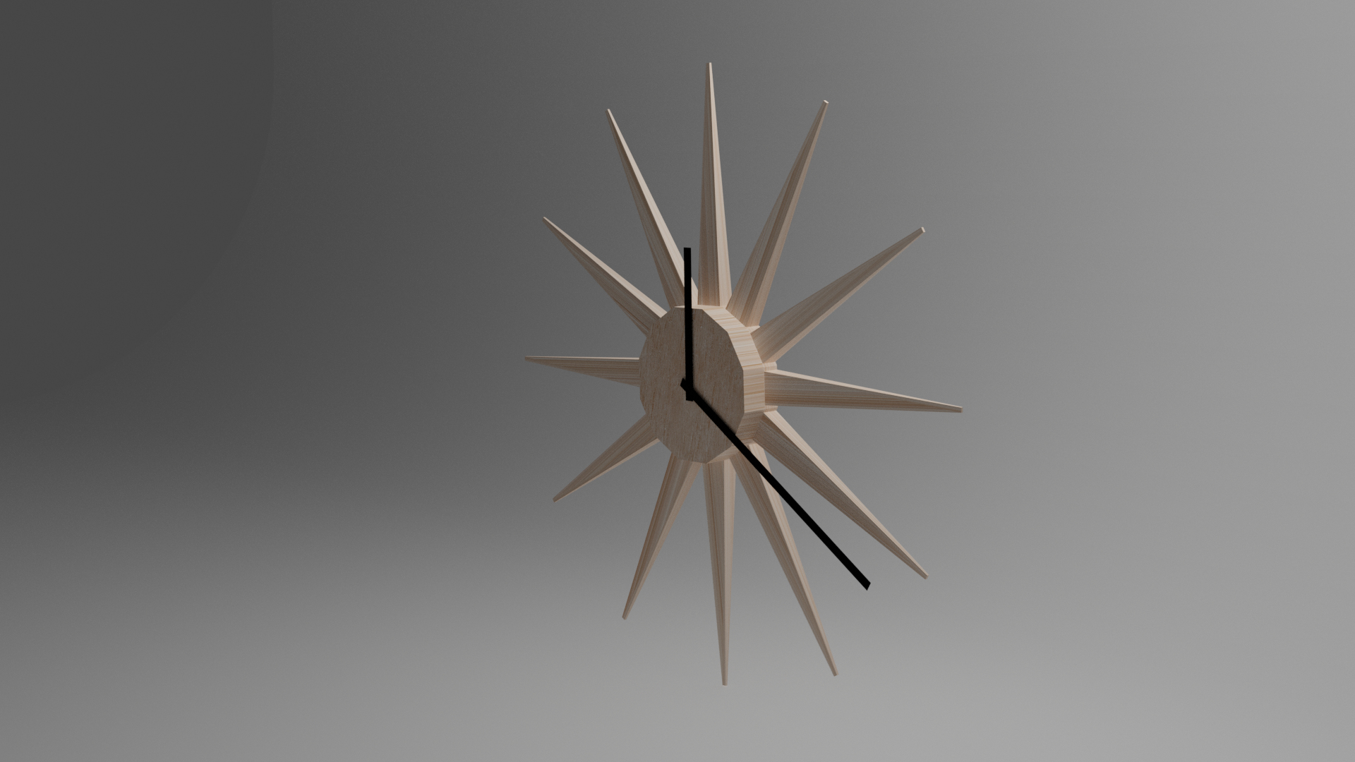 3D Modern Wall Clock 3D model - TurboSquid 1736300