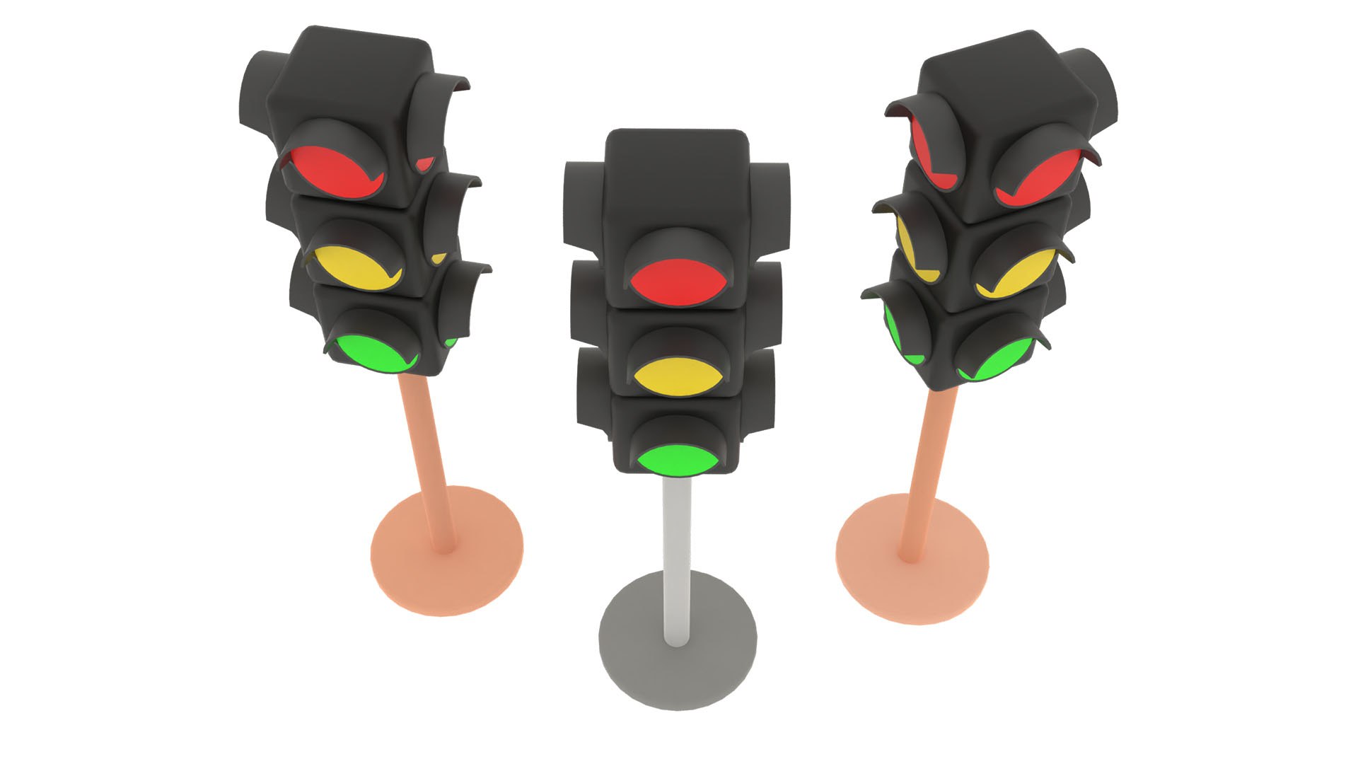 3D Traffic Light Model - TurboSquid 2156131