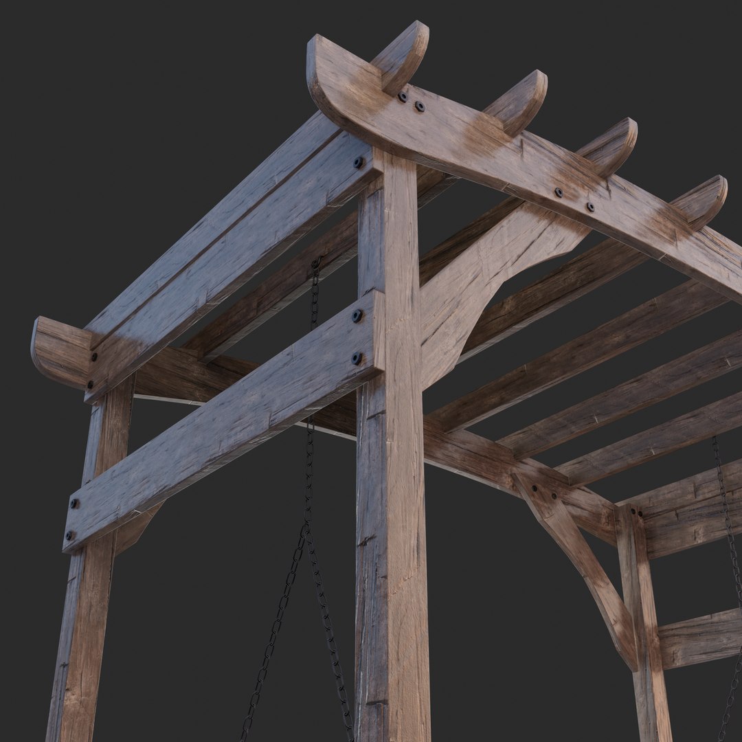 3D Arbor With Swing - TurboSquid 1888801